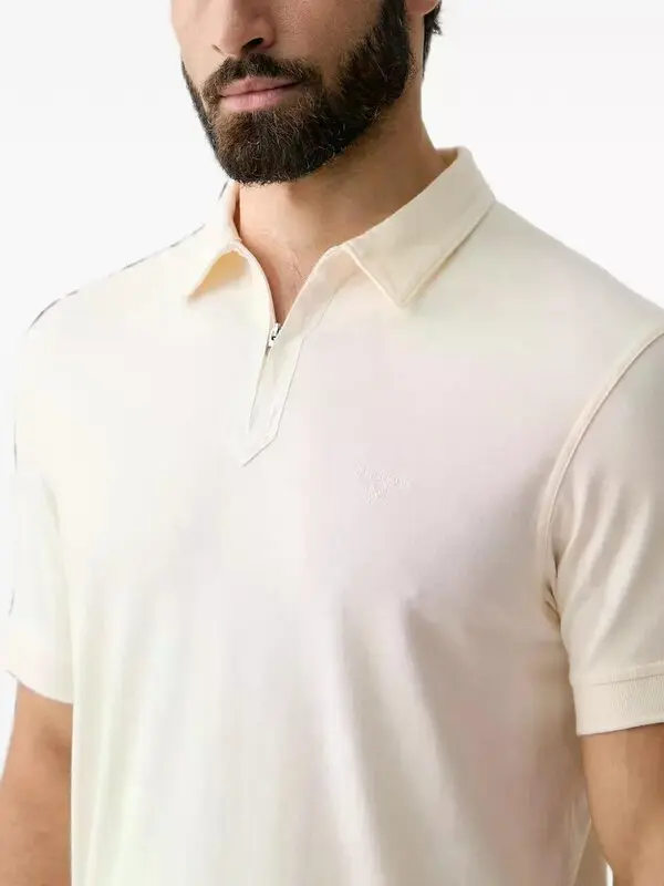 Barbour Crakehall Zip-fastening Cotton Polo Shirt