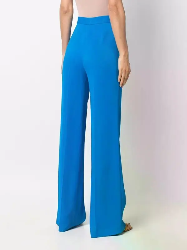 Stella McCartney High-waisted Tailored Trousers - Blue