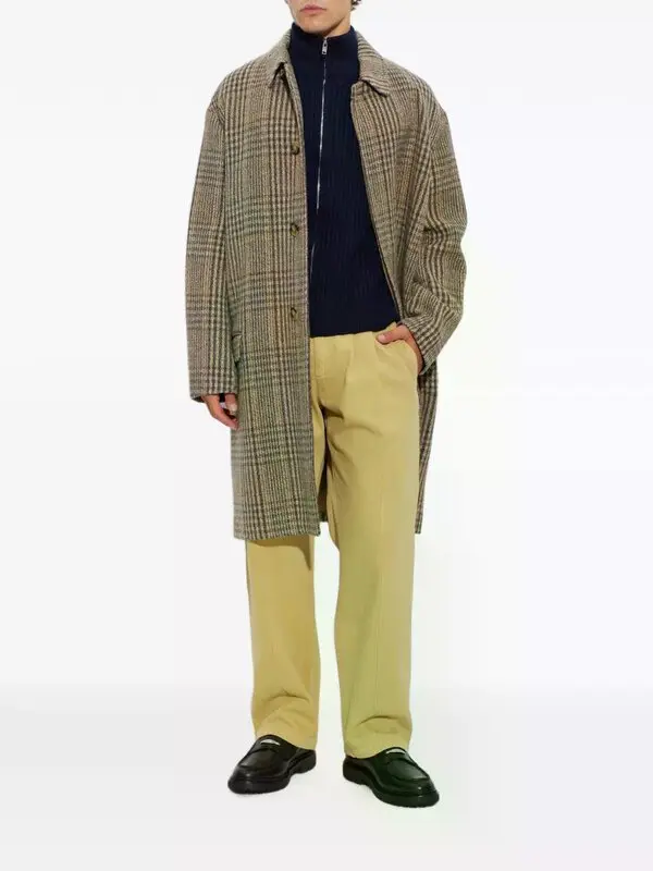MARANT Ribbed-knit Zip-up Cardigan - Blue