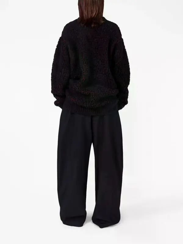 Stella McCartney Pixel Horse Jaquard Wool Jumper