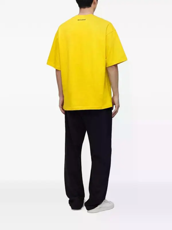 Moschino X Smiley Graphic-print Cotton T-shirt