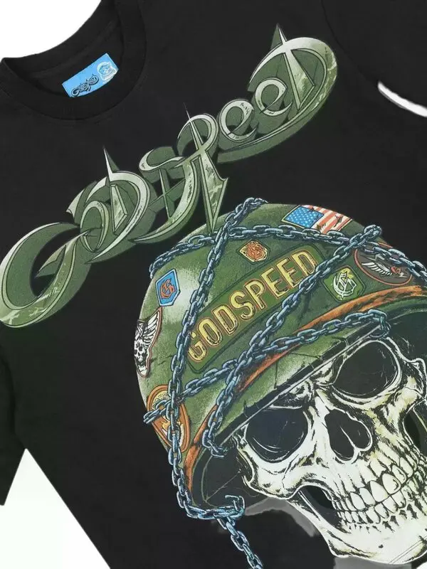 GODSPEED Graphic-print T-shirt - Black