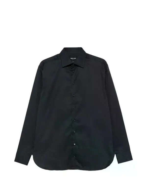Giorgio Armani Long-sleeve Shirt - Black