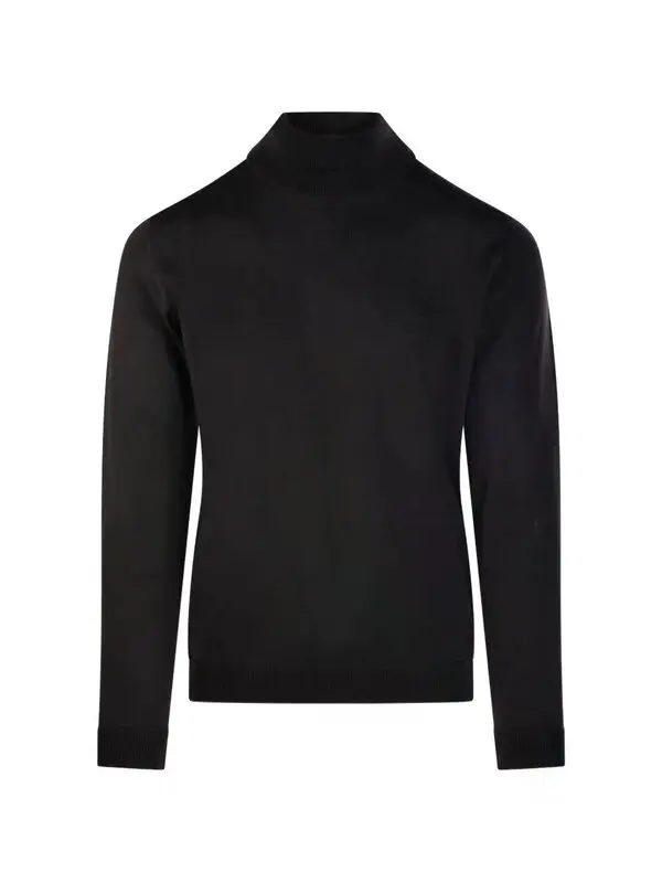ROBERTO COLLINA Roll-neck Sweater - Brown