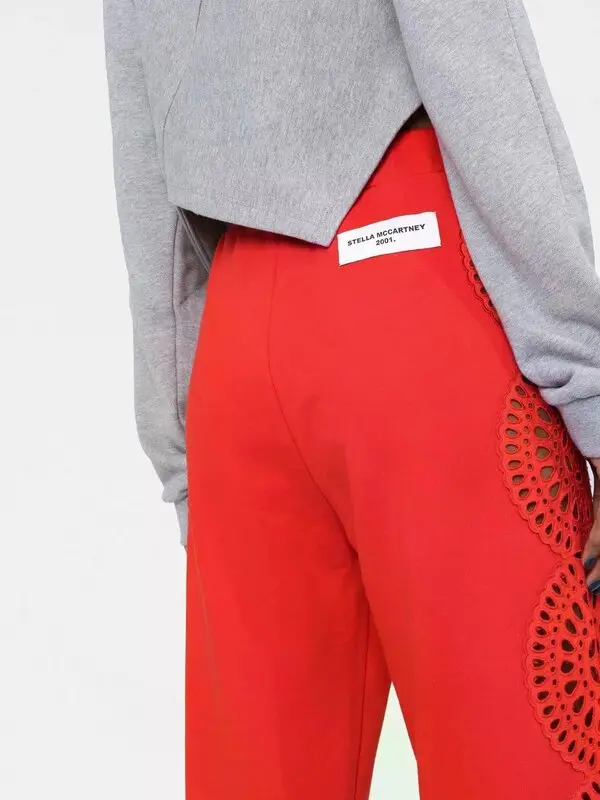 Stella McCartney Broderie-anglaise Track Pants