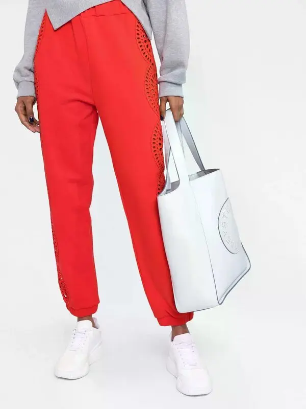 Stella McCartney Broderie-anglaise Track Pants