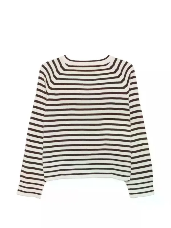 Closed Striped Long-sleeve Sweater