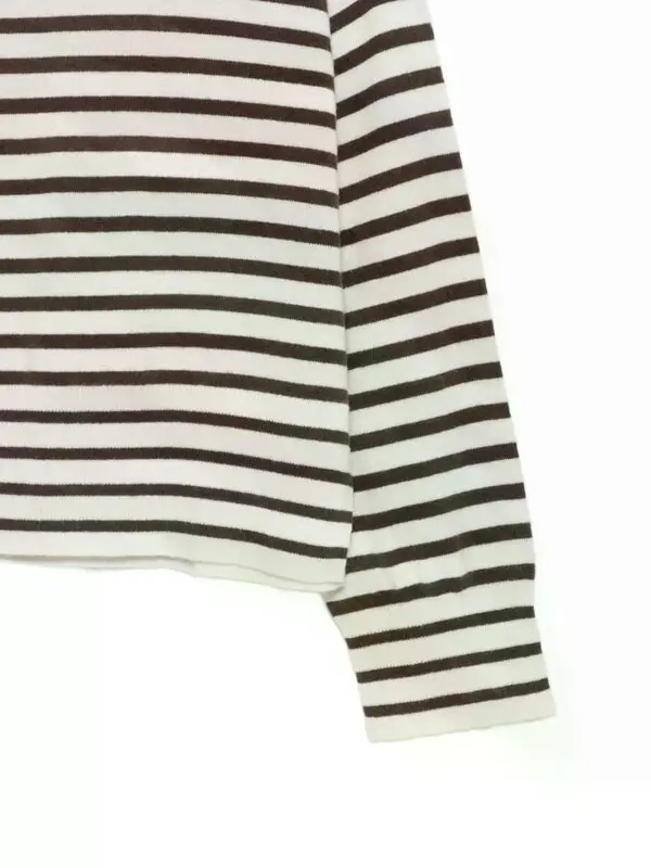 Closed Striped Long-sleeve Sweater