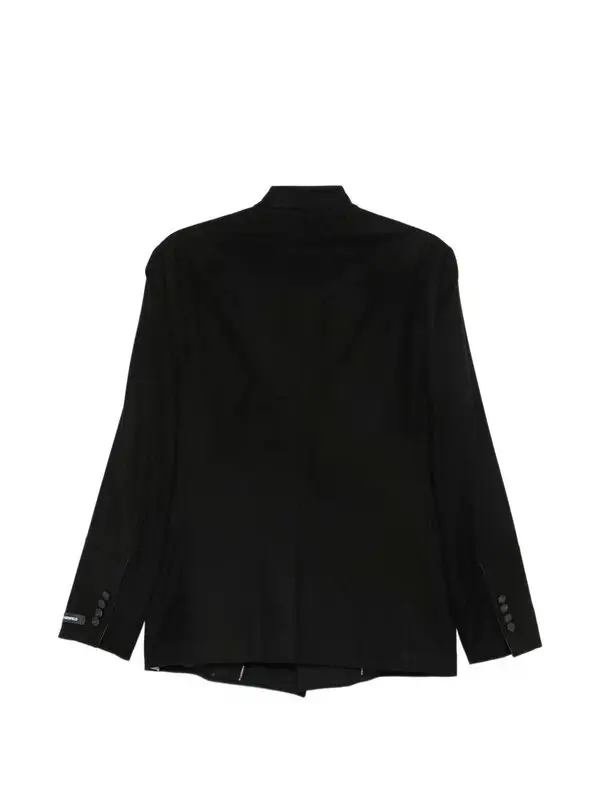 Karl Lagerfeld Mandarin-collar Single-breasted Jacket