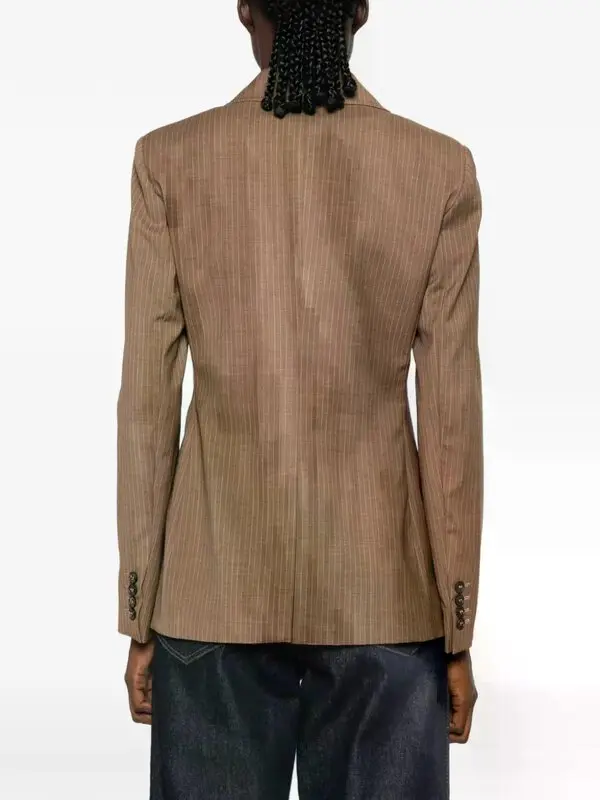 Max Mara Mstumico Pinstripe Double-breasted Blazer