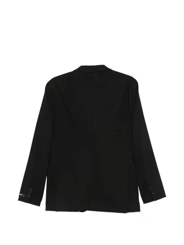 Karl Lagerfeld Tale Contrast-trim Single-breasted Blazer