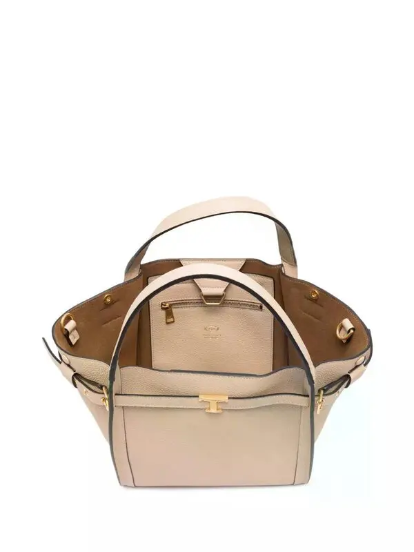 TOD'S T Timeless Tote Bag - Neutrals