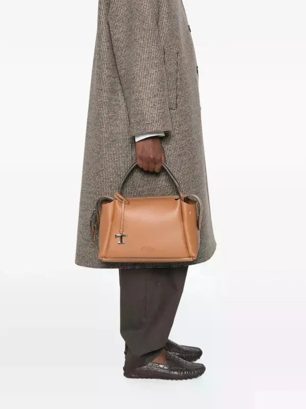 TOD'S T Timeless Tote Bag - Brown