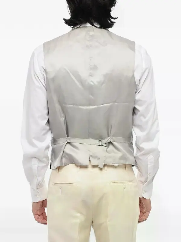 TONELLO V-neck Single-breasted Waistcoat