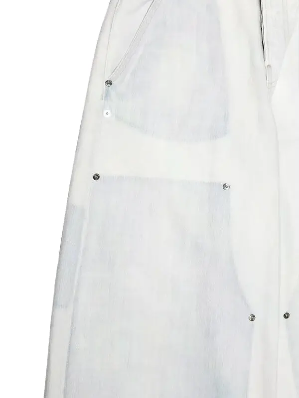 HAIKURE Patchwork Rivet-embellished Jeans