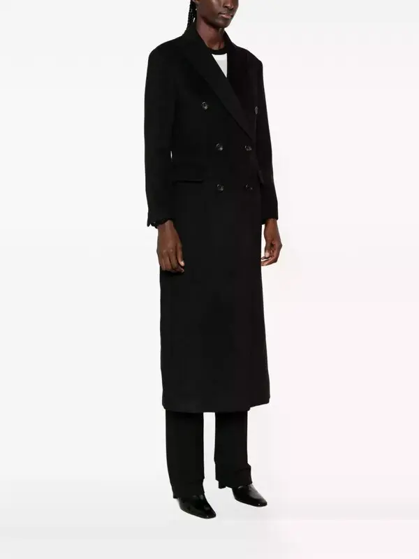 ERALDO Double-breasted Peaked-lapels Coat