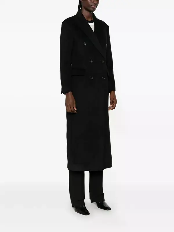 ERALDO Double-breasted Peaked-lapels Coat