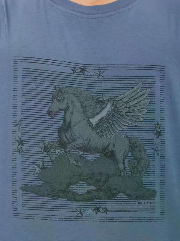 Etro Pegasus-print T-shirt