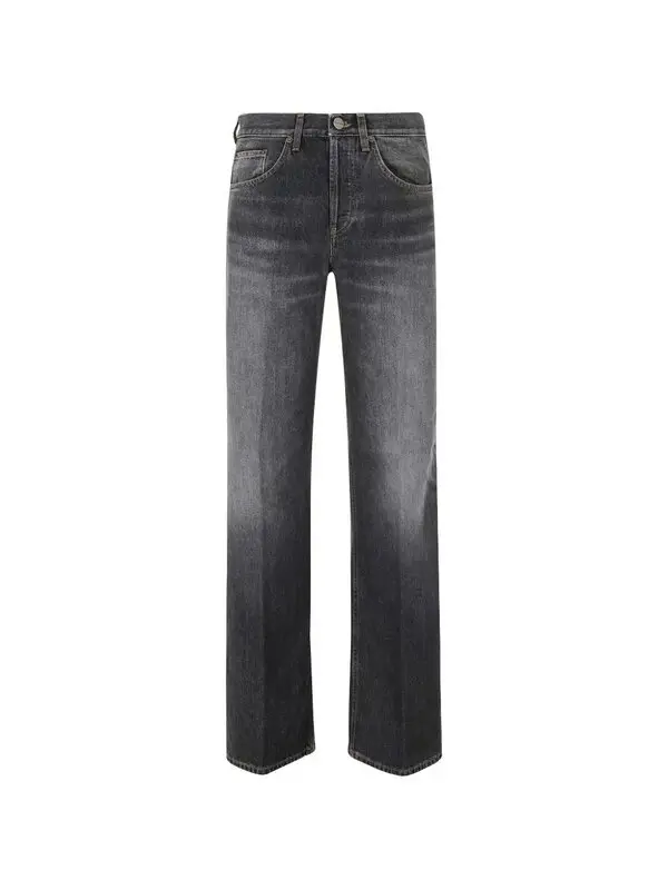 DONDUP Jacklyn Wide-leg Jeans - Grey