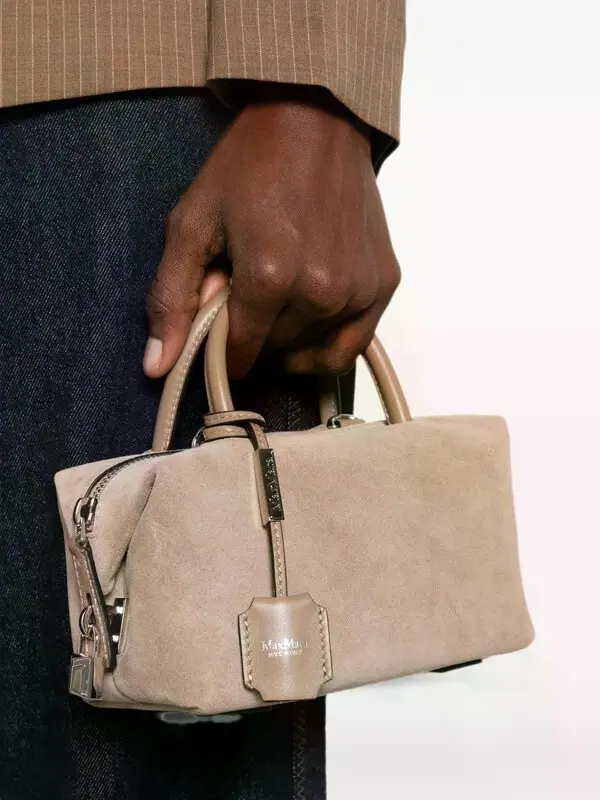 Max Mara Suede Leather Mini Bag