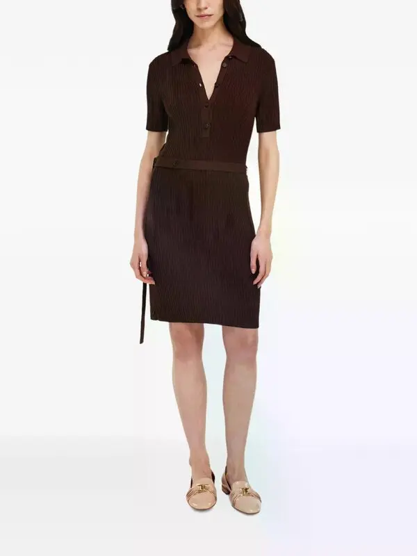 FERRAGAMO Knitted Polo Dress