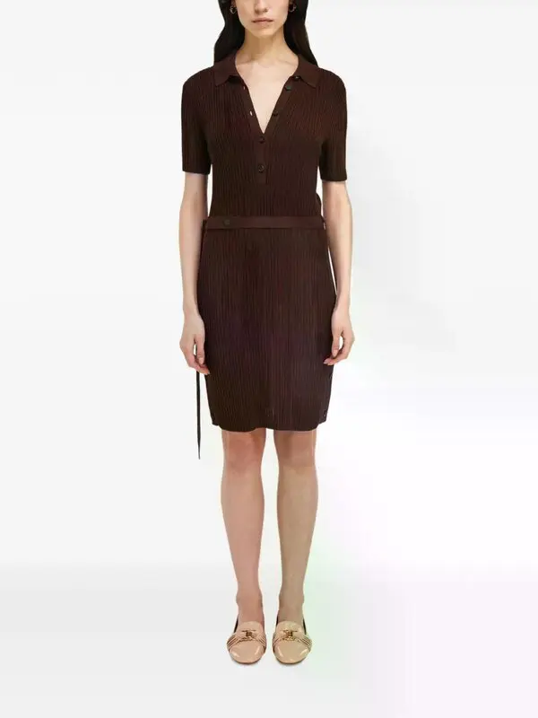 FERRAGAMO Knitted Polo Dress