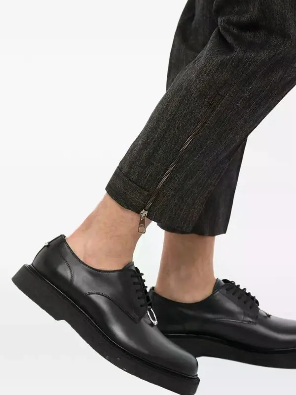 Neil Barrett Elasticated-waist Zipped-cuff Trousers