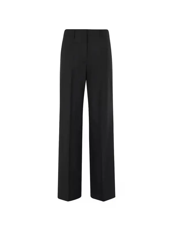 Erika Cavallini High-waisted Pressed-crease Trousers