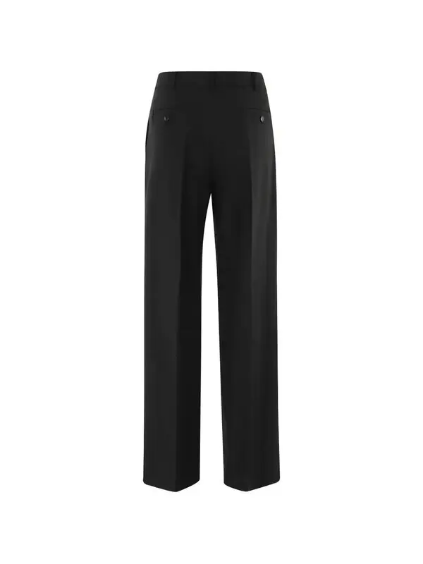 Erika Cavallini High-waisted Pressed-crease Trousers