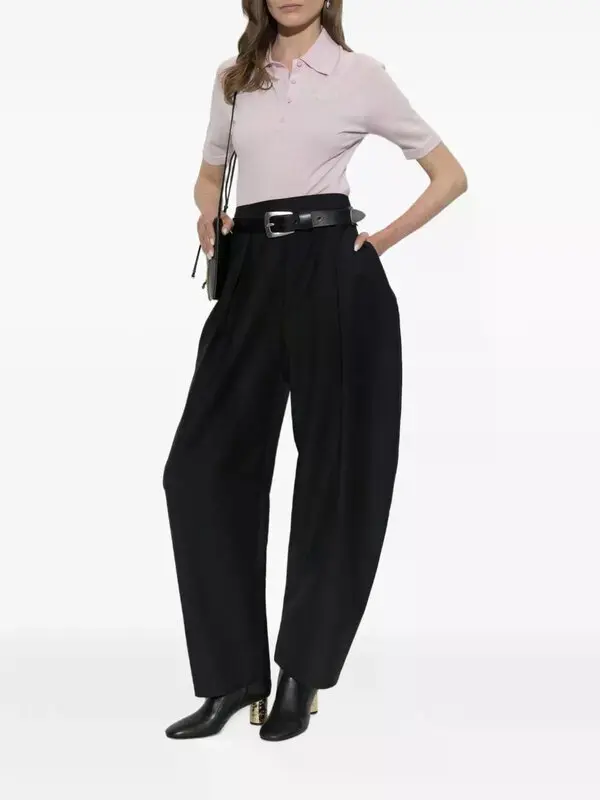 Givenchy Logo-print Cropped Polo Shirt