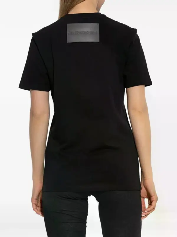 JIL SANDER Logo-patch T-shirt