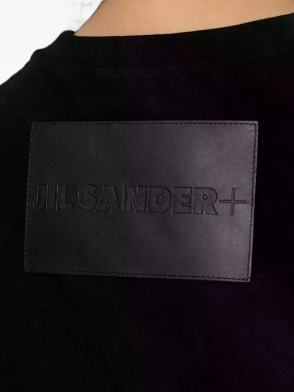 JIL SANDER Logo-patch T-shirt