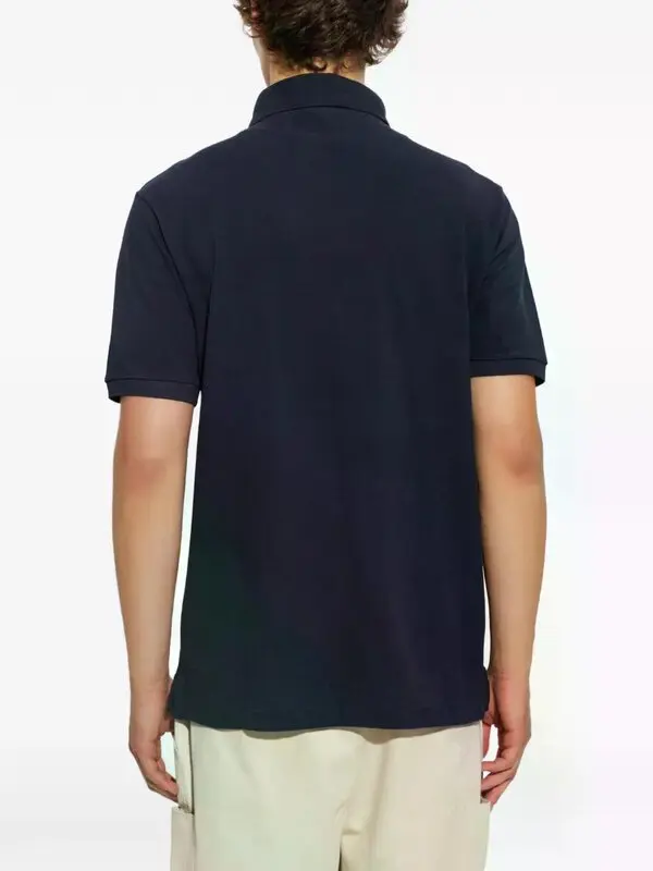 Etro Logo-embroidered Polo Shirt - Blue