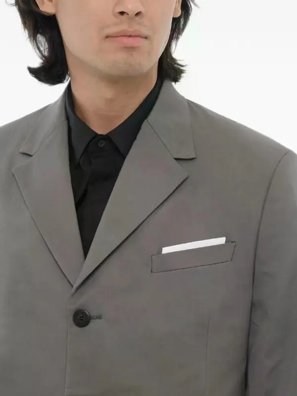Neil Barrett Single-breasted Flap-pocket Jacket