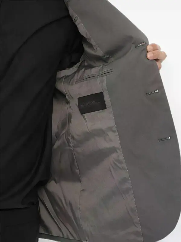Neil Barrett Single-breasted Flap-pocket Jacket