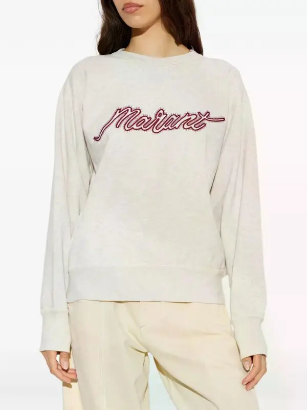 MARANT ETOILE Rise Logo-embroidered Sweatshirt