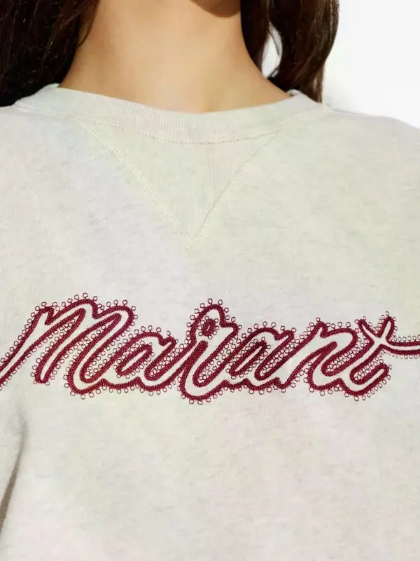 MARANT ETOILE Rise Logo-embroidered Sweatshirt