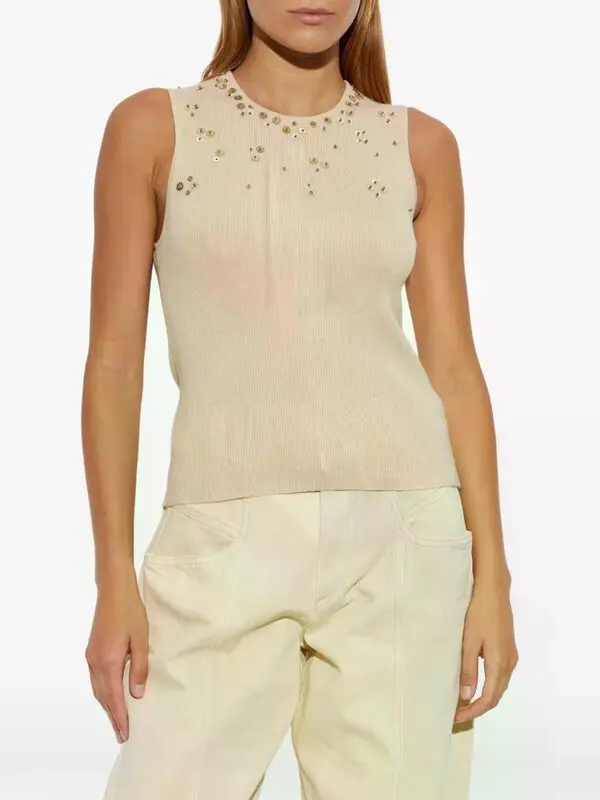 Isabel Marant Étoile Apoline Sequin-embellished Top