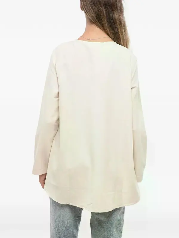 OBLÒ UNIQUE Oversized Asymmetric Blouse