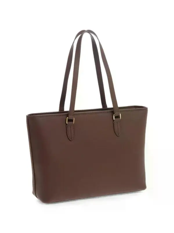 Moschino Logo Lettering Tote Bag - Brown