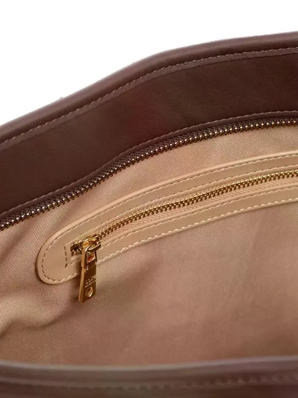 Moschino Logo Lettering Tote Bag - Brown