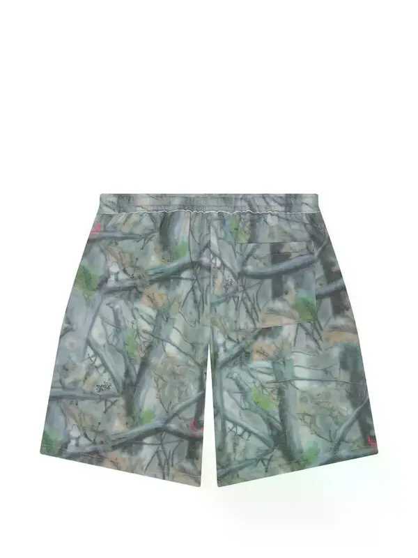JUNGLES JUNGLES Graphic-print Camouflage Shorts