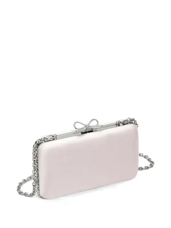 SELF-PORTRAIT Satin Clutch Bag