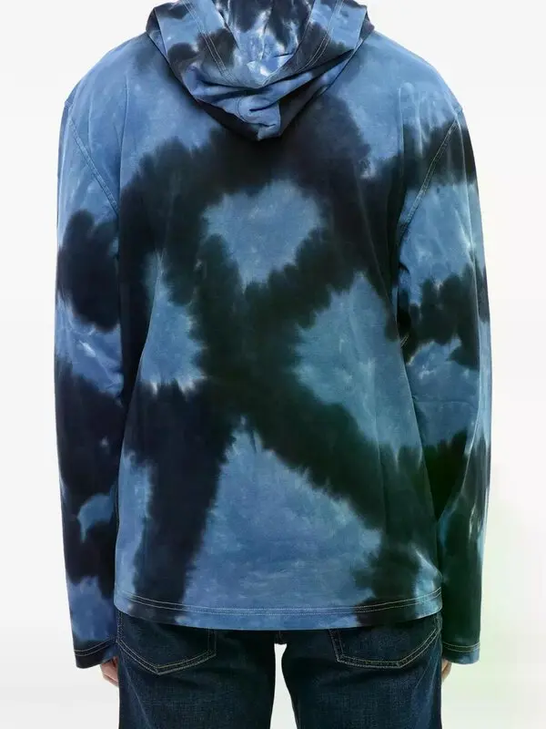 DIESEL® Tie-dye Effect Hoodie