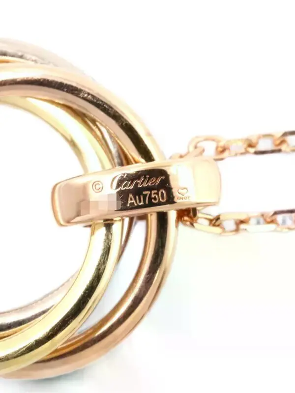 Cartier 2010s Trinity Diamond Necklace