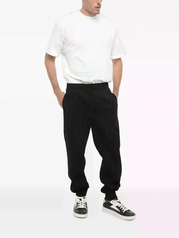Neil Barrett Loose-fit Track Pants - Black