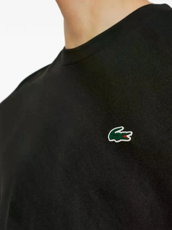Lacoste Logo-patch Panelled T-shirt