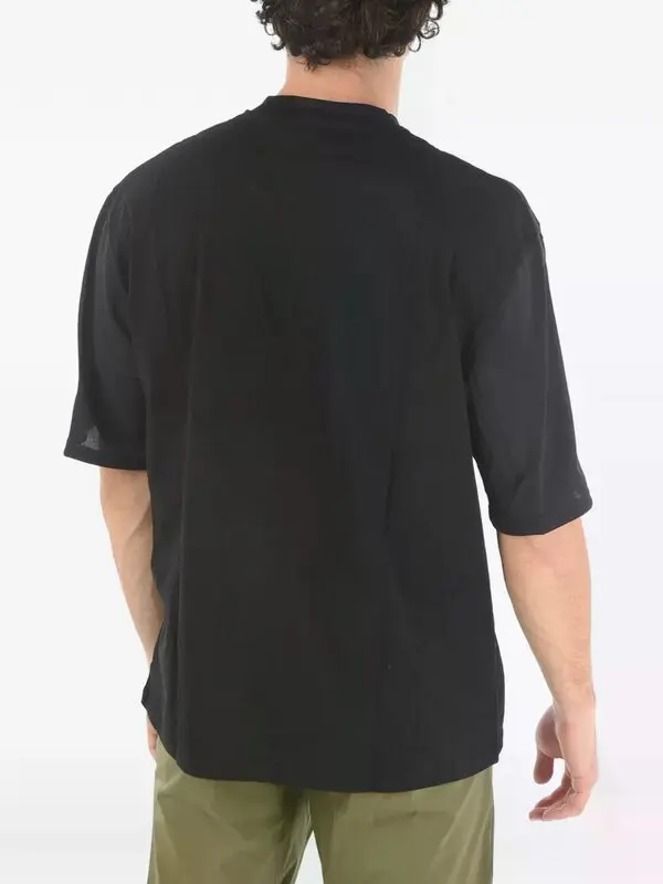Neil Barrett Music Bolt Varsity T-shirt - Black