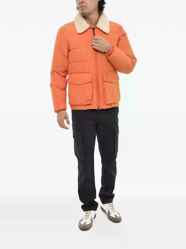 Woolrich Duster Blizzard Faux-fur-collar Quilted Jacket