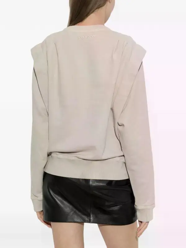 MARANT ETOILE Soldy Pleated Sweatshirt